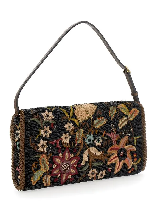 Valentino Garavani Silk Shoulder Bag