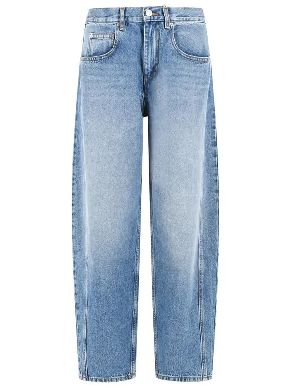 Isabel Marant Étoile Oriane' Light Denim Jeans - Blue