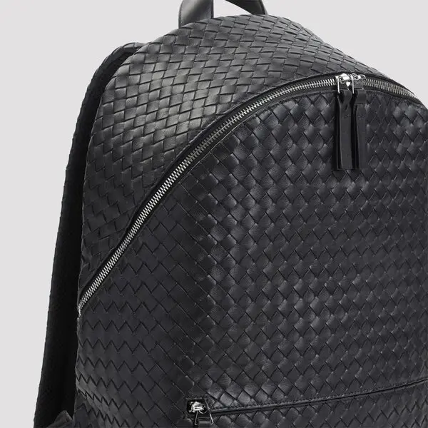Bottega Veneta Intrecciato Backpack - Black