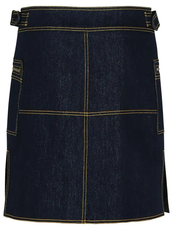 Etro Dark Denim Miniskirt