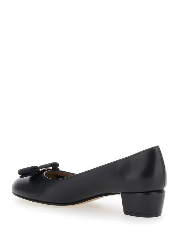 FERRAGAMO Vara Leather Pumps - Multicolor