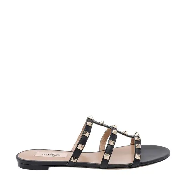 Valentino Garavani Rockstud Sandals - Black