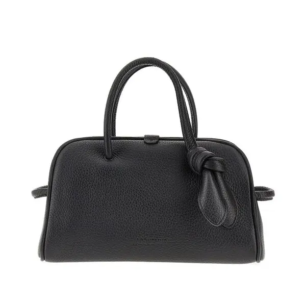 Jacquemus Grained Leather Turismo Bag - Black