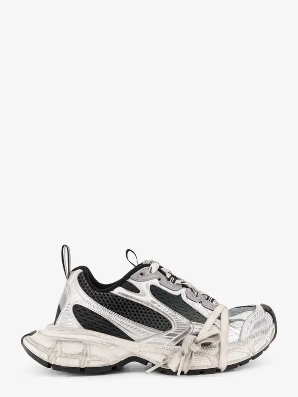 Balenciaga 3xl Gradient Mesh Sneakers With Used Effect - Multicolor