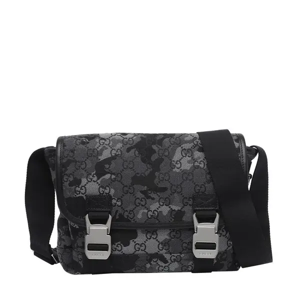 Gucci Small Gg Canvas Crossbody Bag