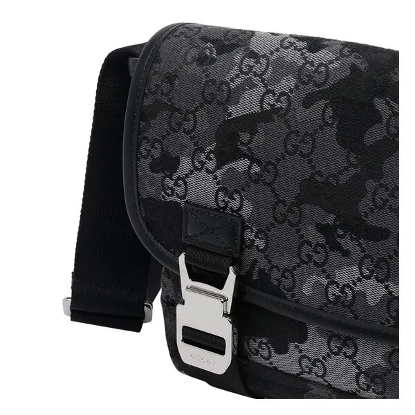 Gucci Small Gg Canvas Crossbody Bag