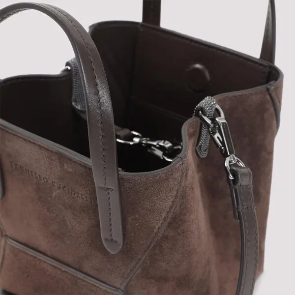 Brunello Cucinelli Duo Mini Bag - Brown