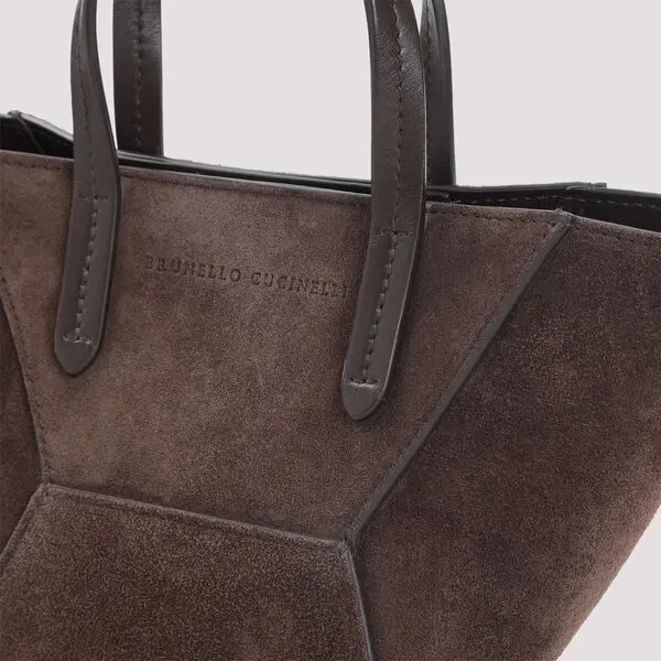 Brunello Cucinelli Duo Mini Bag - Brown
