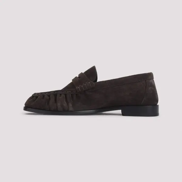 Saint Laurent Suede Loafers