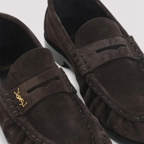 Saint Laurent Suede Loafers