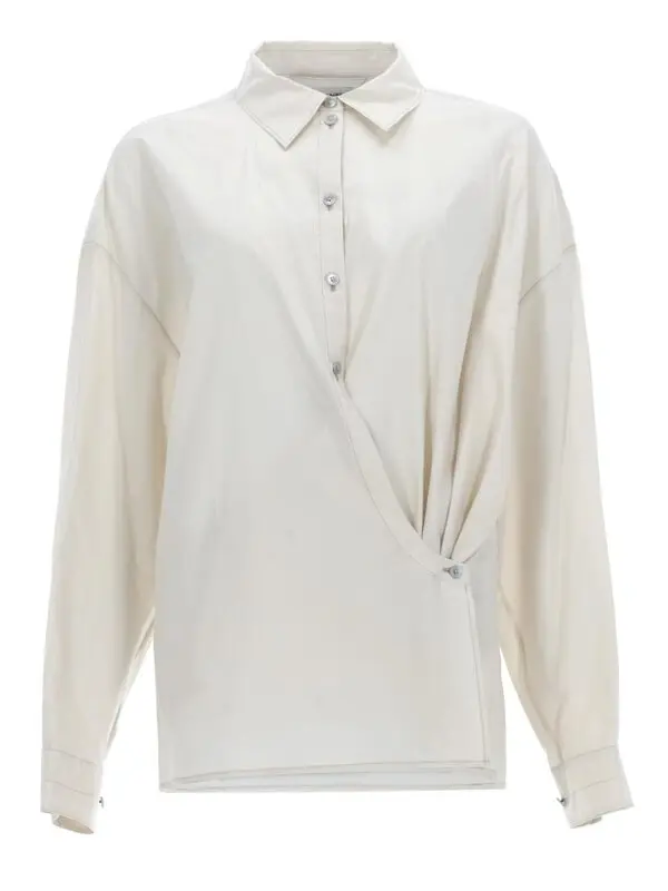 LEMAIRE Straight Collar Twisted Shirt