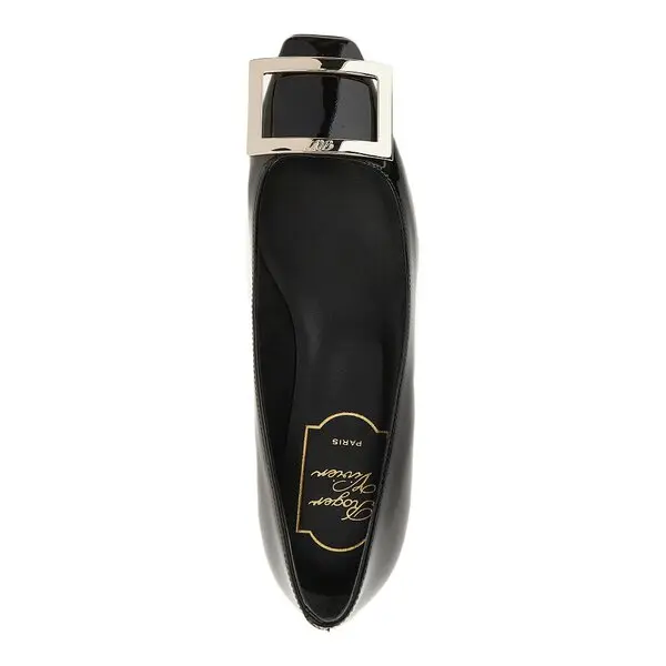 ROGER VIVIER Trompette Patent Leather Pumps