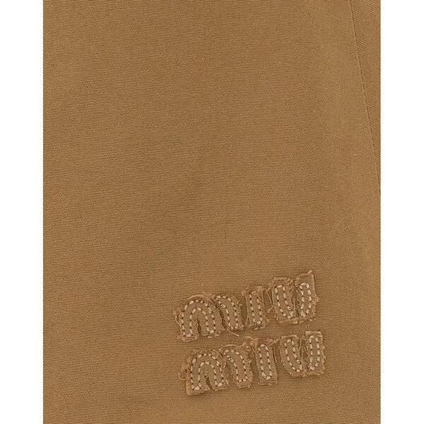 Miu Miu Mini Pleated Skirt - Cream