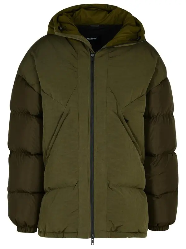 Dolce & Gabbana Cotton Blend Down Jacket