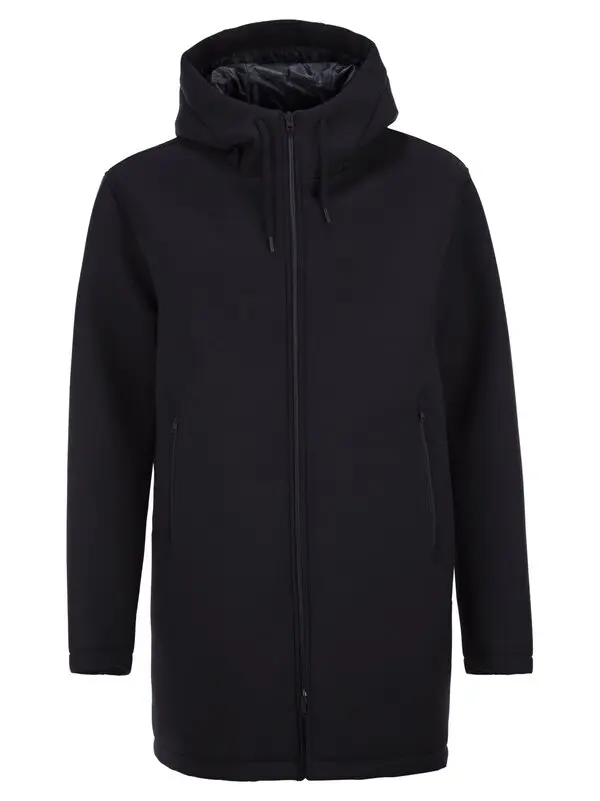 Herno Long 3-layer Scuba Parka - Blue