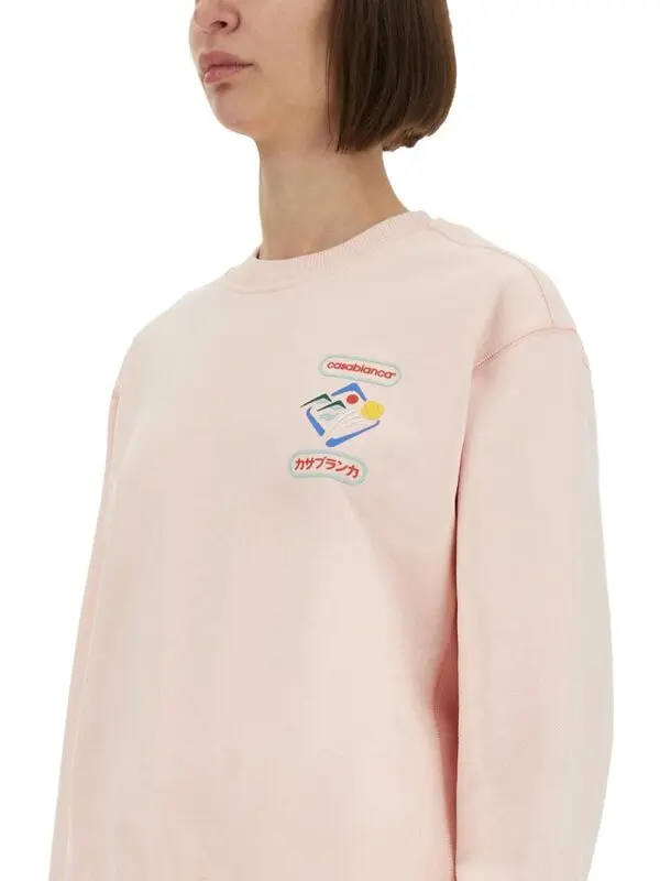 Casablanca Montagne Sportif Sweatshirt - Pink