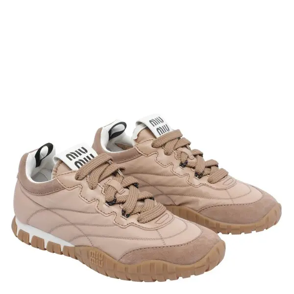 Miu Miu Tyre Sneakers - Pink