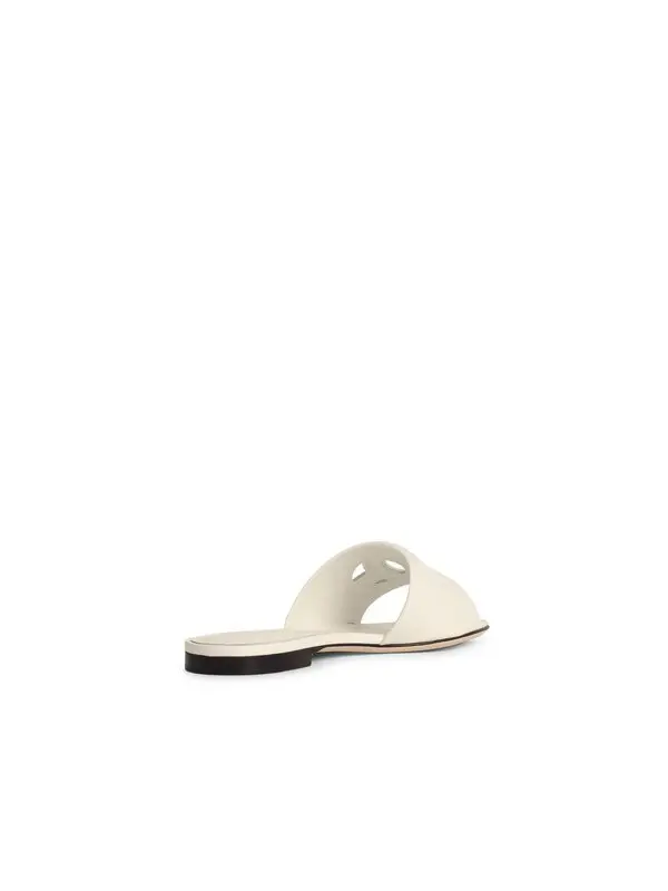 Dolce & Gabbana Leather Slippers