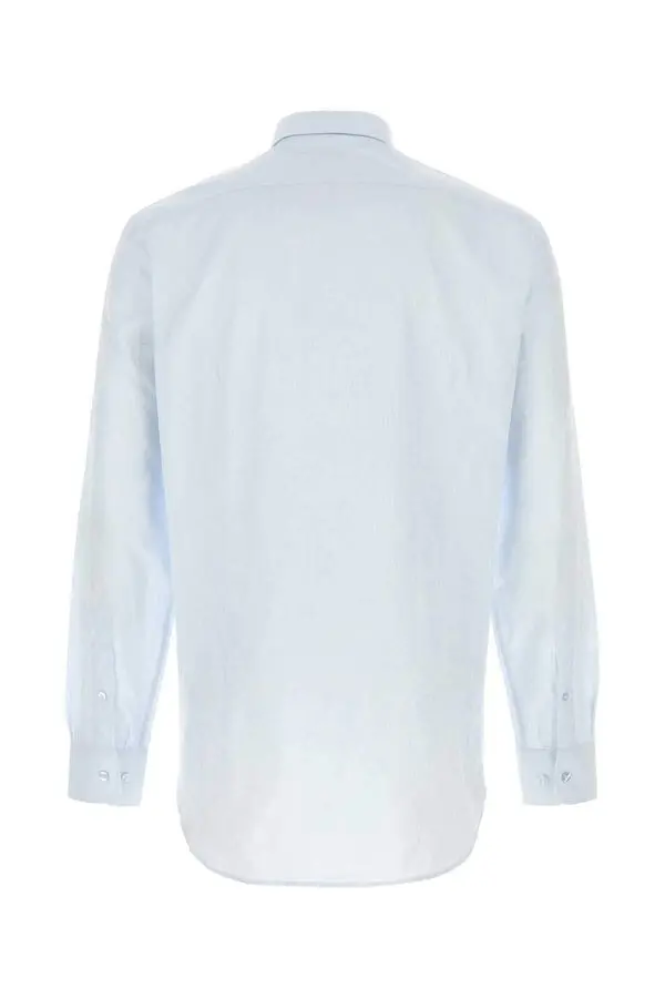 Etro Pastel Light Cotton Shirt - Blue