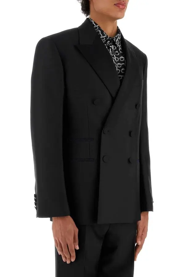 Burberry Wool Blend Blazer