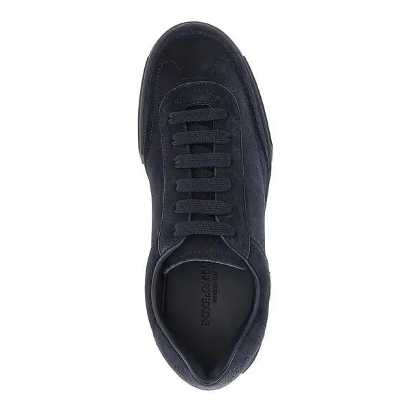 Dolce & Gabbana Portofino Suede Sneakers - Blue