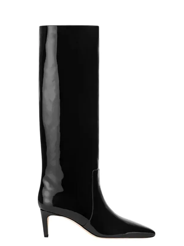 Paris Texas 60mm Stiletto Boot - Black