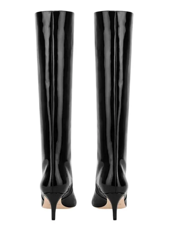 Paris Texas 60mm Stiletto Boot - Black