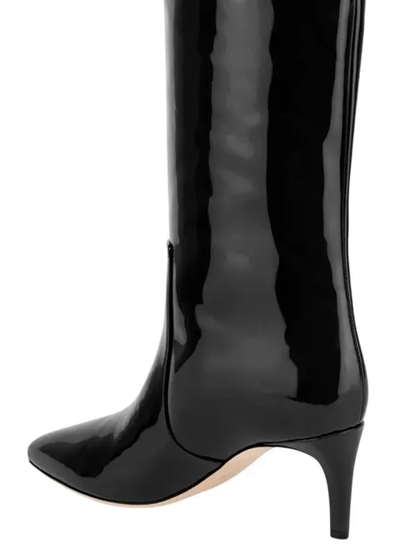 Paris Texas 60mm Stiletto Boot - Black