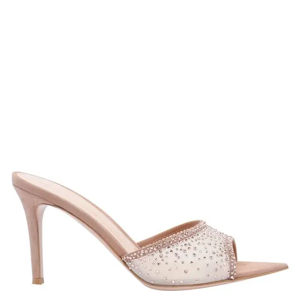 GIANVITO ROSSI Rania Pump Sandals - Pink