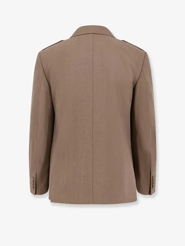 Dior Single-breasted Virgin Wool Blazer