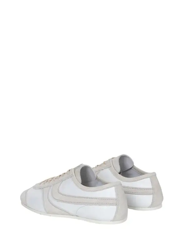 Dries Van Noten Suede Sneakers - White