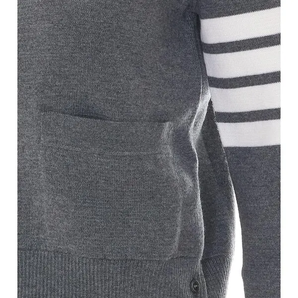 Thom Browne Milano Classic Cardigan - Gray