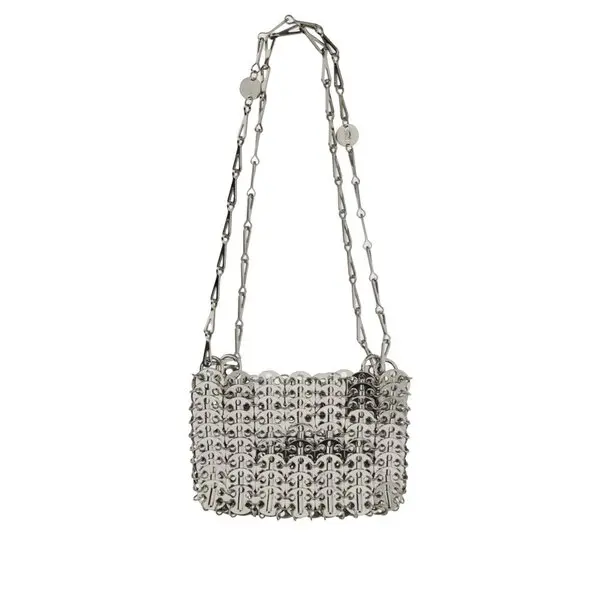 Rabanne 1969 Nano Bag - Silver