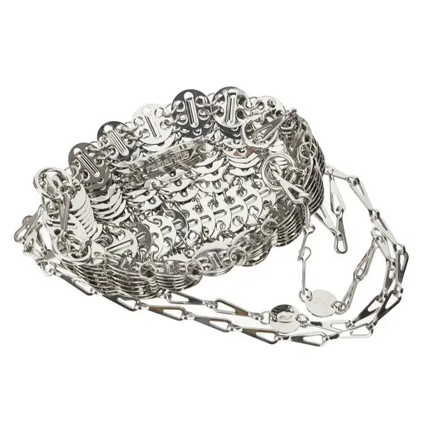 Rabanne 1969 Nano Bag - Silver