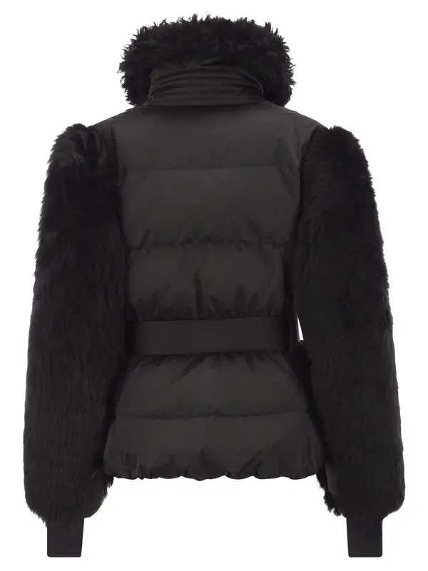 Moncler Valdivian Shearling Down Jacket