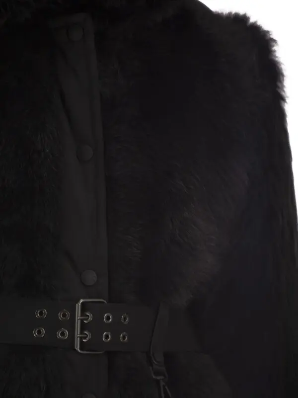 Moncler Valdivian Shearling Down Jacket