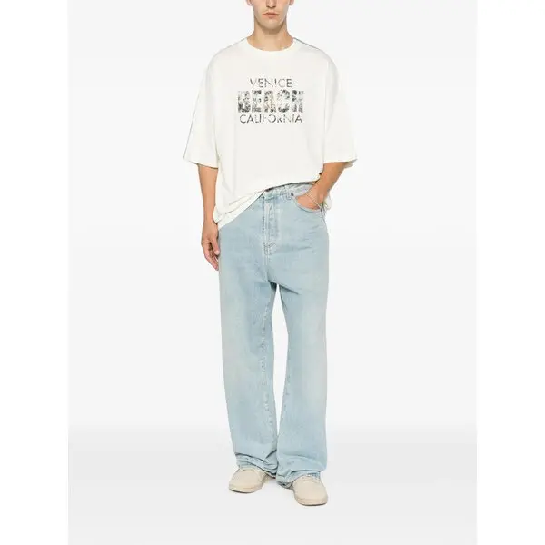 Palm Angels Neutrals T-shirts & Vests T-shirts