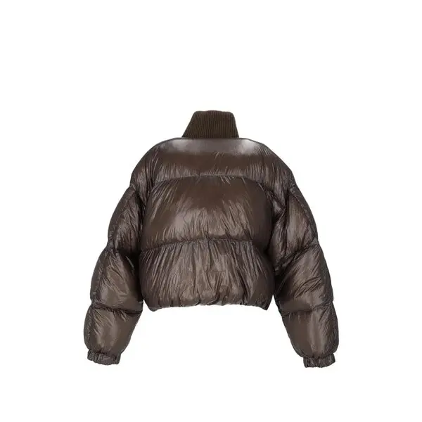 DIESEL® Oversized Quilted Jacket - Brown