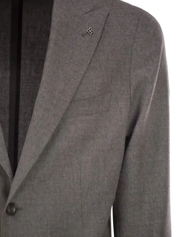 Tagliatore Superfine Virgin Wool Suit - Gray