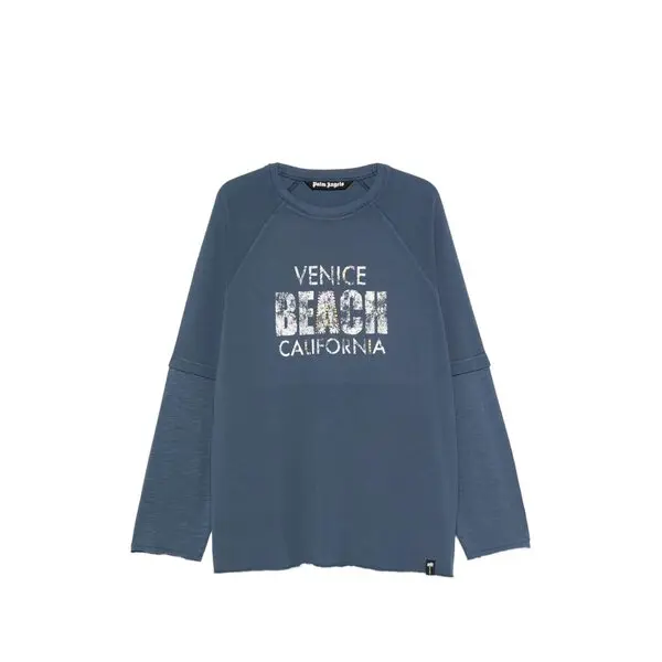 Palm Angels T-shirts & Vests T-shirts - Blue