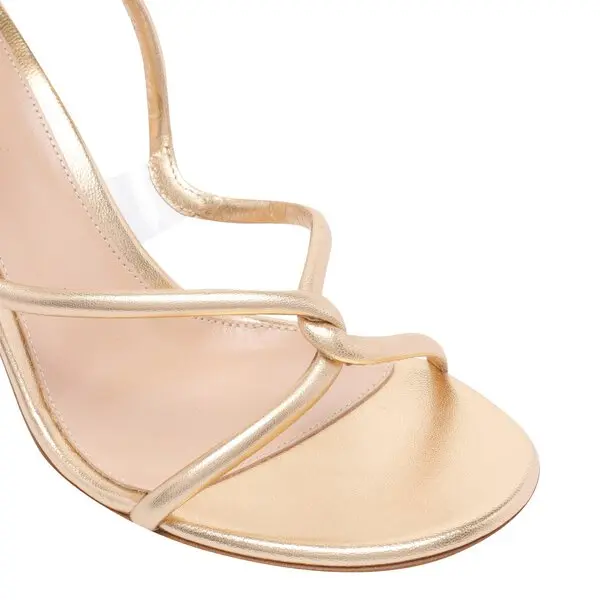 GIANVITO ROSSI Black Mamba Pump Sandals