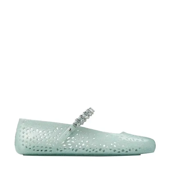 JIMMY CHOO The Jelly Flats - Green