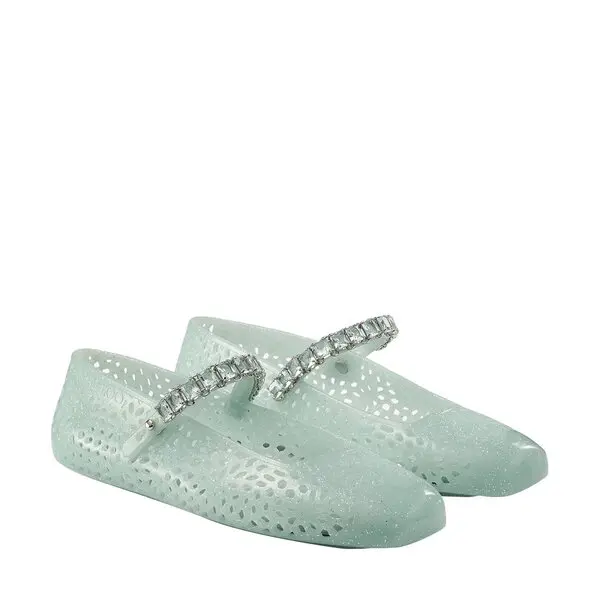 JIMMY CHOO The Jelly Flats - Green