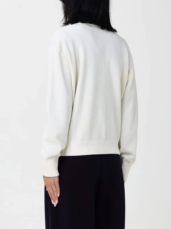 Max Mara Pearl Zip Up Cardigan - Cream