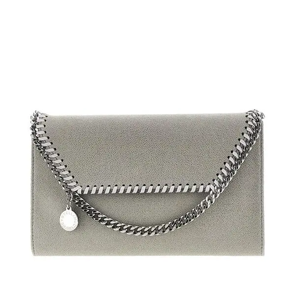 Stella McCartney Mini Falabella Crossbody Bag - Gray