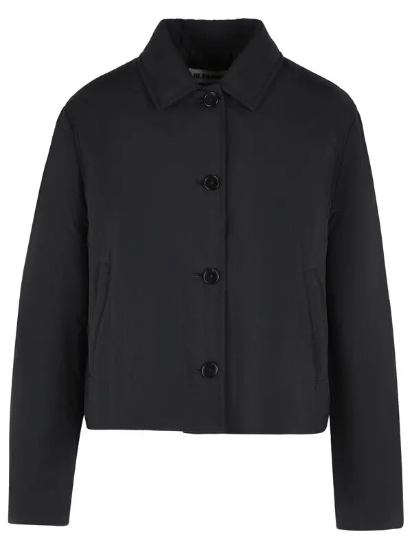 JIL SANDER Polyamide Jacket - Black