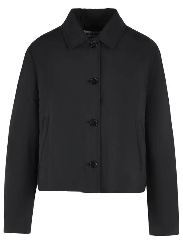 JIL SANDER Polyamide Jacket - Black