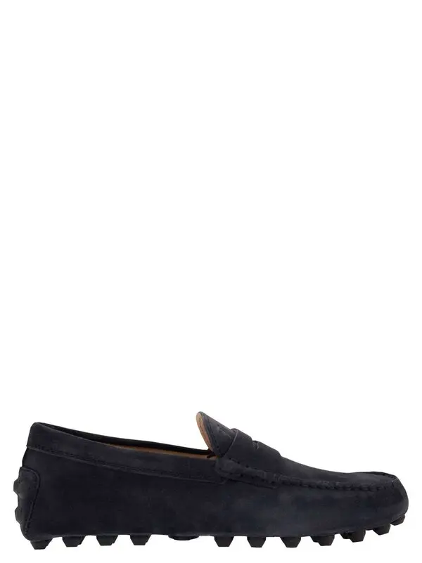 TOD'S Suede Moccasin - Blue