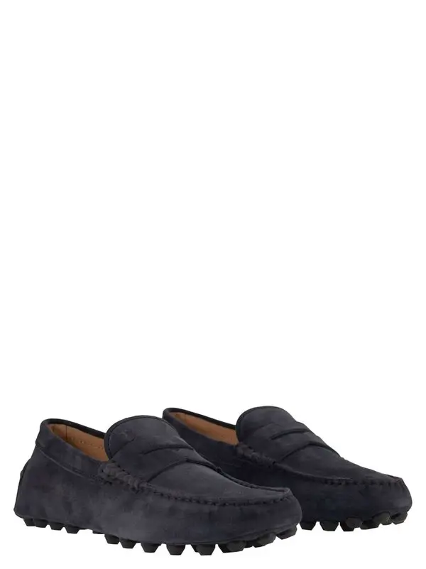 TOD'S Suede Moccasin - Blue