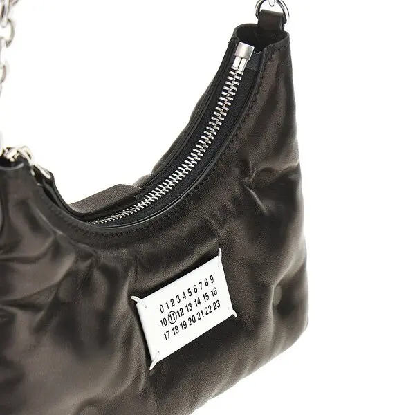 MAISON MARGIELA Micro Glam Slam Hobo Bag - Black